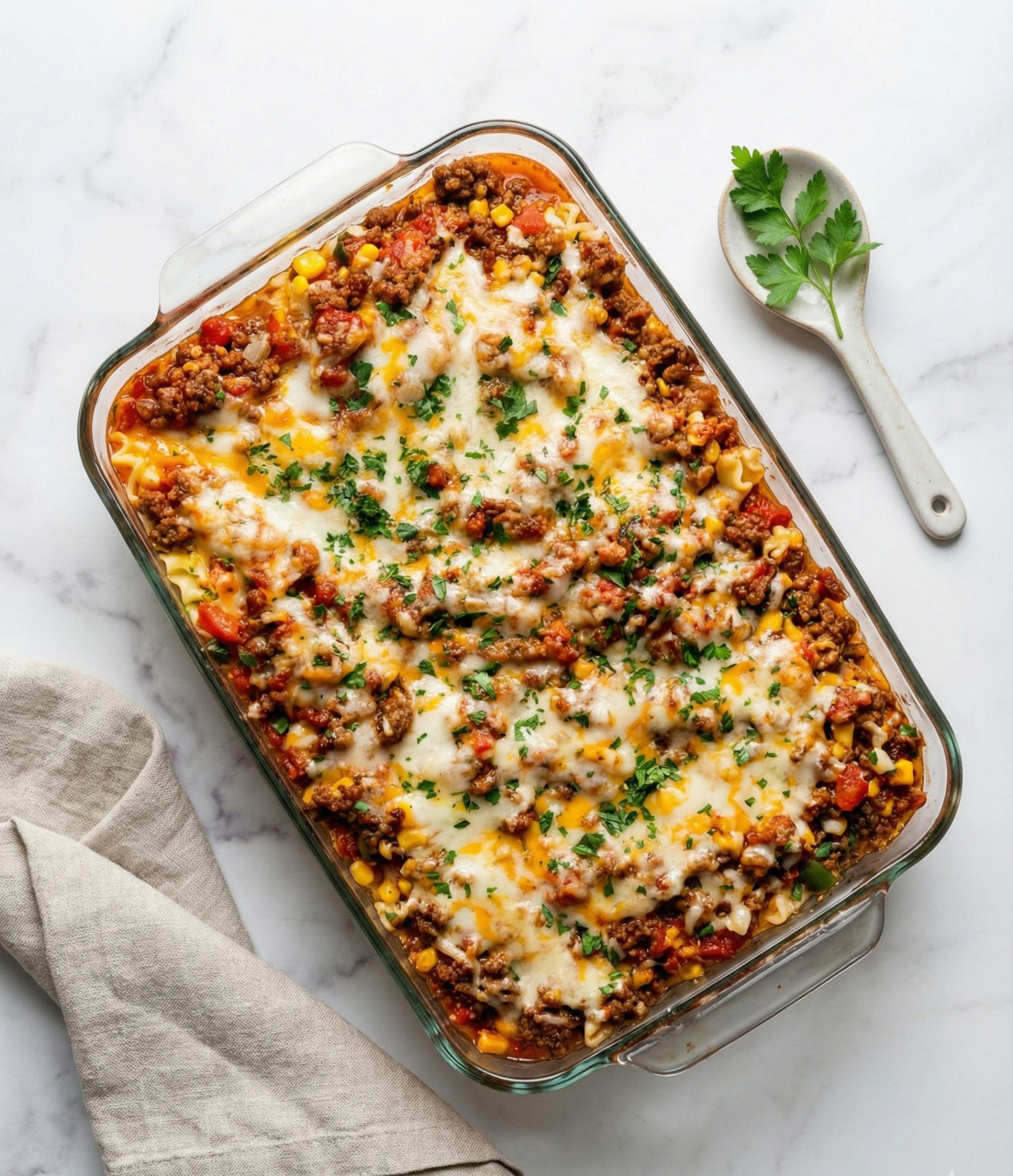 🧀 Ground Beef Casserole – Little Healthy Life